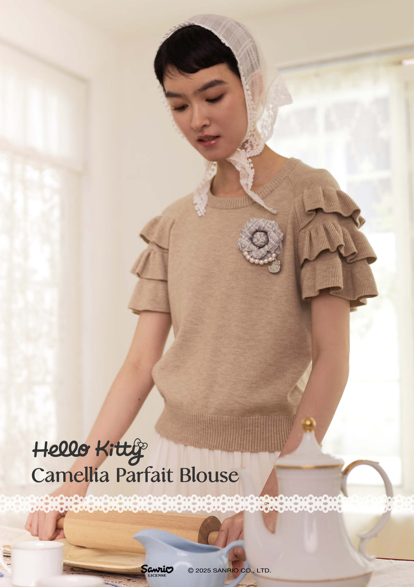 Hello Kitty Camellia Parfait Blouse – Bebeplum
